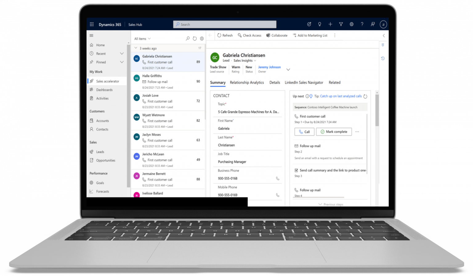 Dynamics 365 Customer Engagement – Tech Ventures Global